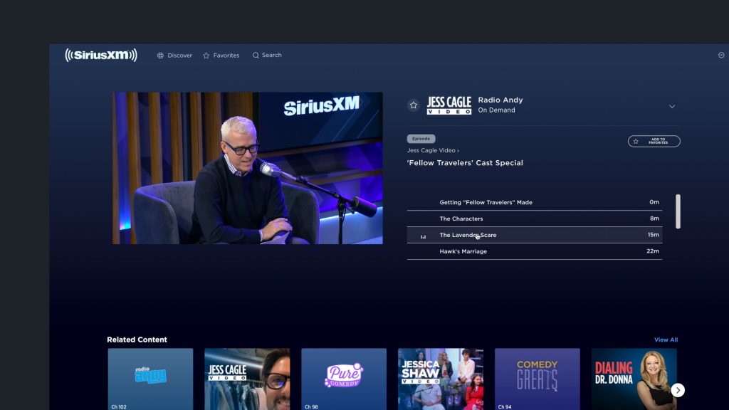 SiriusXM Digital Transformation for The Howard Stern Show