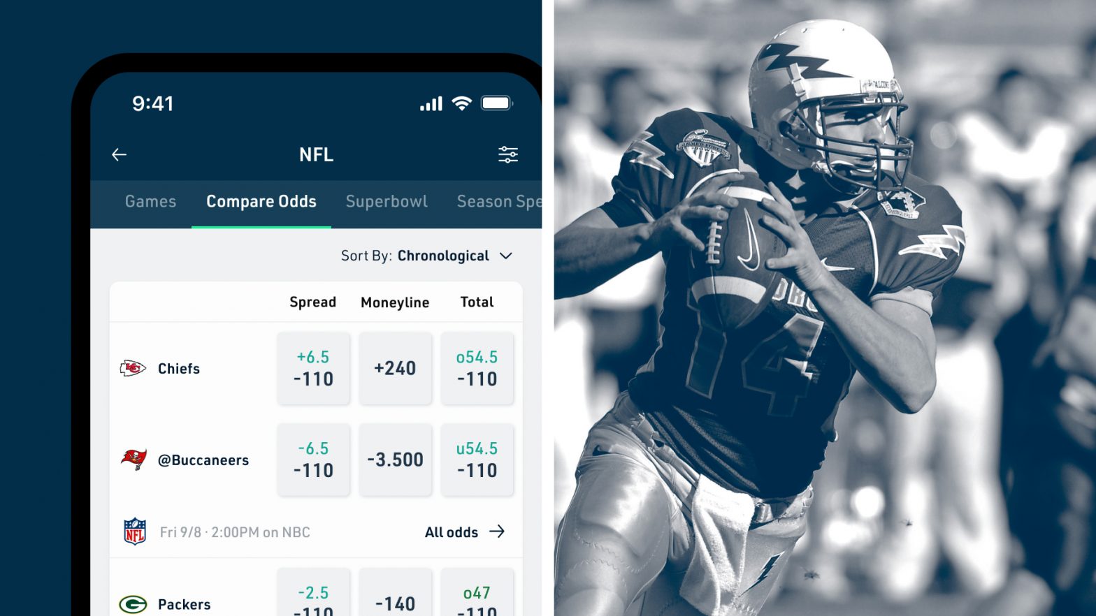 oddschecker new app development case study.